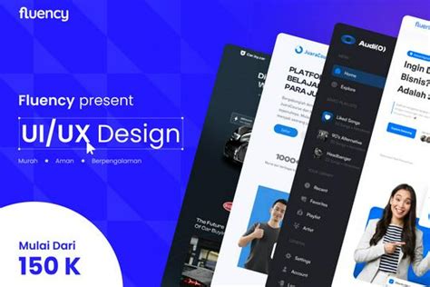 Desain UI UX Website Landing Page Murah