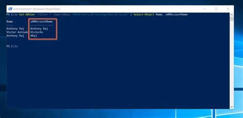 How To Find Samaccountname In Active Directory