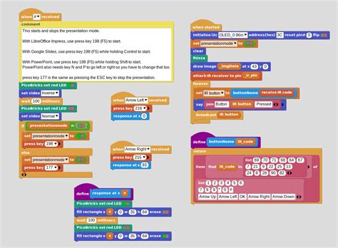 Project Picobricks Pico To Control A Presentation — Robotistan Community