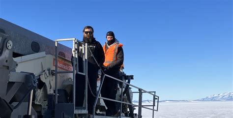 For Fulton Hogan Antarctic Team Member Cody Shultz The Thrill Began Before Taking Off From