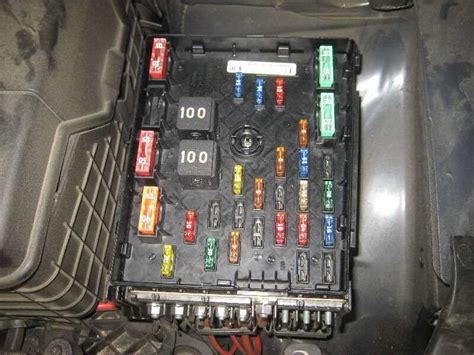 Предохранители фольксваген тигуан 2, 2016 - 2020