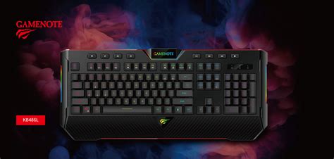 Полумеханична клавиатура Havit KB486L - Drons.Bg