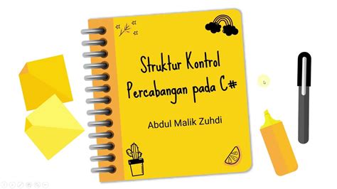 belajar c struktur kontrol percabangan membuat aplikasi percabangan
