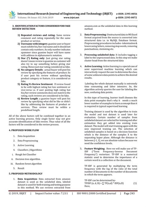 Irjet Enhancing Nlp Techniques For Fake Review Detection Pdf