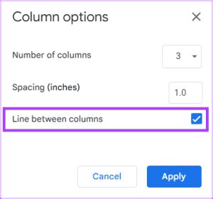 How To Make And Customize Text Columns In Google Docs Guiding Tech