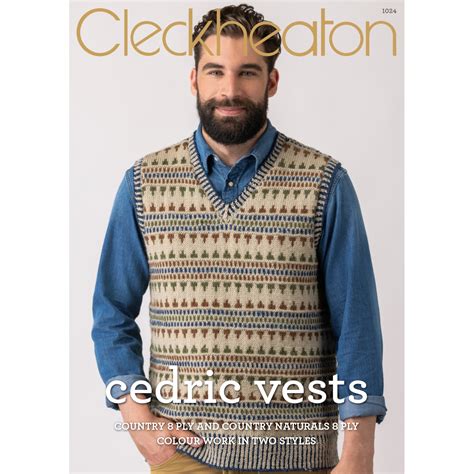 Cedric Vest Cleckheaton Country 8 Ply