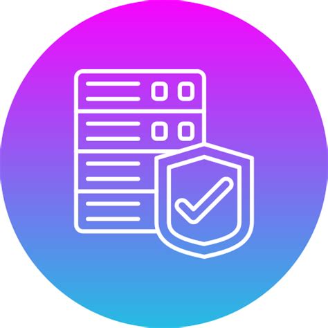 Data Protection Generic Flat Gradient Icon