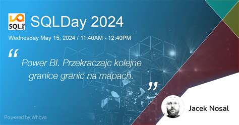 Jacek Nosal On Linkedin Sqlday Sqlday2024 Datacommunitypoland