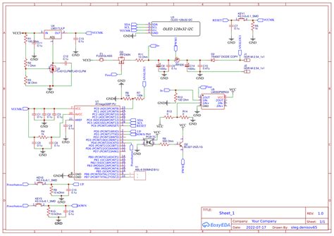 Adjustable Power Supply By The Arduino Easyeda Open Source Hardware Lab