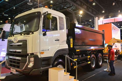 Ud Quester Cwe 370 Dump Truck At Philconstruct In Pasay Philippines Editorial Photography