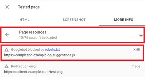 How To Find JS Blocked Requests