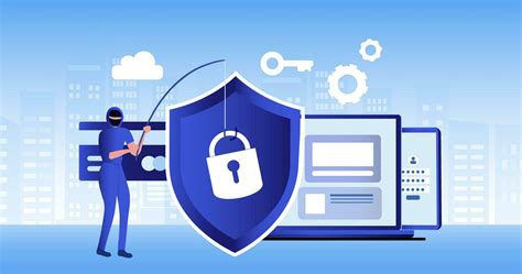 Phishing Scam Hacker Crime Attack And Personal Data Security Concept Hacker Try To Unlock The