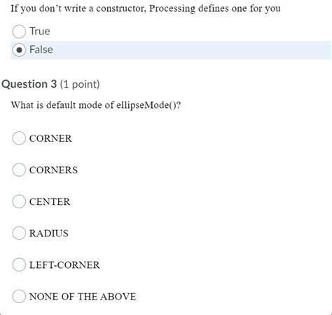 Solved If You Dont Write A Constructor Processing Defines