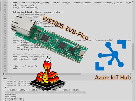Connect To Azure Iothub Using Micropython On W5100s Evb Pico