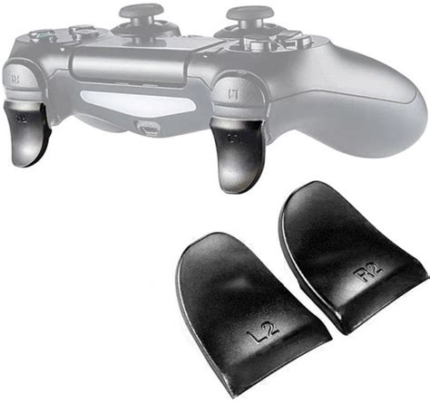 Analog Caps And Extended Triggers Black Ps4 New Game Over