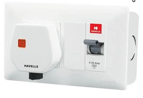 4 Pole Havells Dboxx Mcb Protected Socket At ₹ 430 Piece In Varanasi