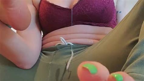 Foot Gagging Queen Aderes Quin First Self Foot Gagging Video With Deep Spit Dripping From Her