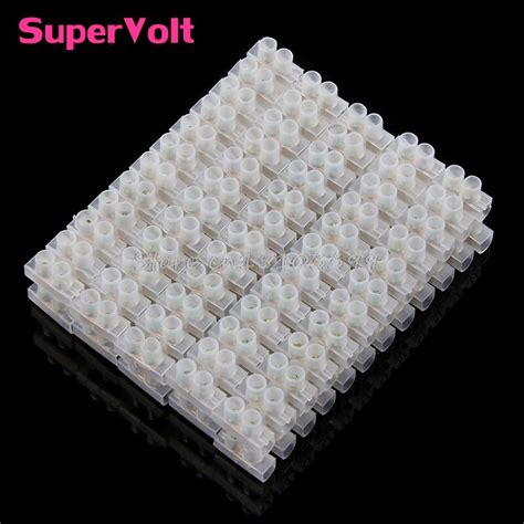 Screw Terminal Barrier Connector 10pcs Electrical Grandado