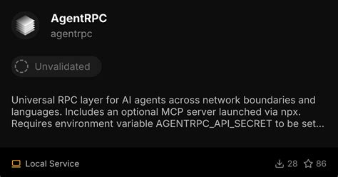 Agentrpc Mcp Servers · Lobehub