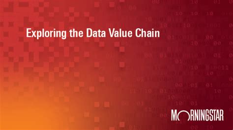 Exploring The Data Value Chain