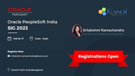 kovaion consulting on linkedin peoplesoft india sig 2023