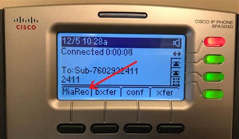 Integration With Cisco Spa And 3pcc Series Phones Miarec Documentation