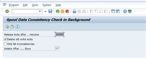 Spool Consistency Check Sap Gurus
