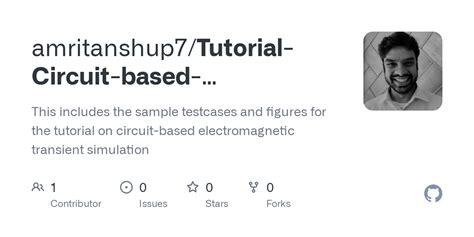 Github Amritanshup7 Tutorial Circuit Based Electromagnetic Transient