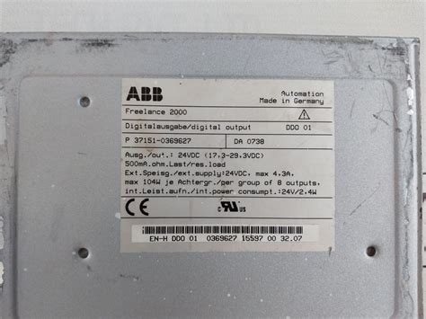 Abb Ddo Digital Output Module Vdc Aeliya Marine