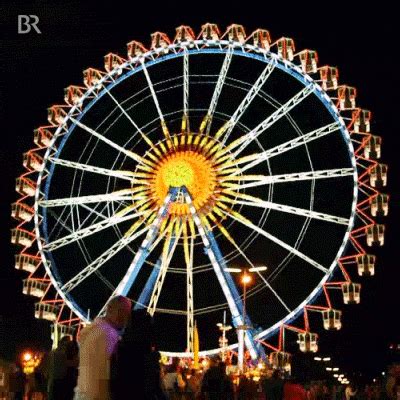 Ferris Wheel Lights  By Bayerischer Rundfunk Find And Share On Giphy