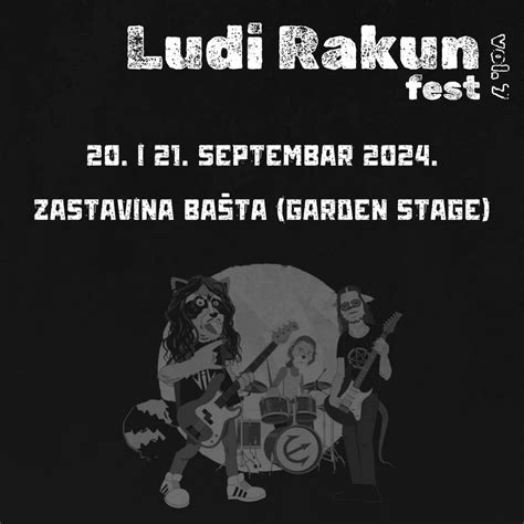 Rok Festival Ludi Rakun U Kragujevcu 20 I 21 Septembra