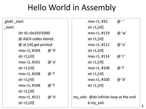 Ppt Arm 7 Assembly Example Programs Powerpoint Presentation Free