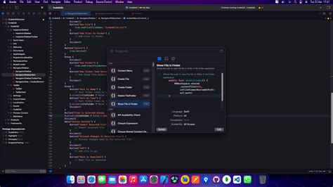 Snippets Issue CodeEditApp CodeEdit GitHub