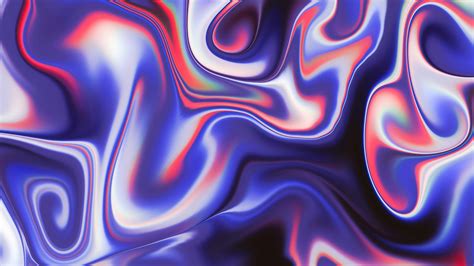 4k Wallpaper Abstract Fluid Swirls In Vibrant Hues Free 4k