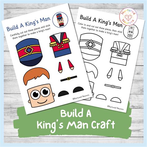 Simple Build A Humpty Dumpty Craft Printable Nursery Rhyme Craft
