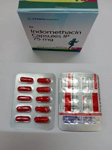 Indocid 75mg Capsule Sr At Rs 150 Strip Indomethacin Capsules In Nagpur Id 2855290712733