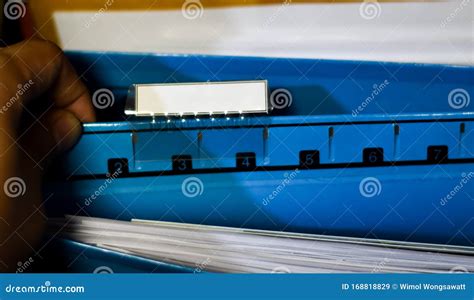 File Folder For Storing Data With Copy Space Stock Image Image Of Text Data 168818829