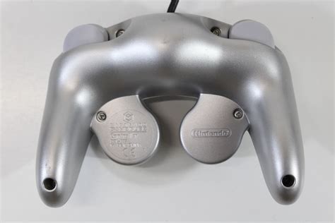 Official Nintendo Gamecube Controller Platinum Silver T3 Stick Box Gc