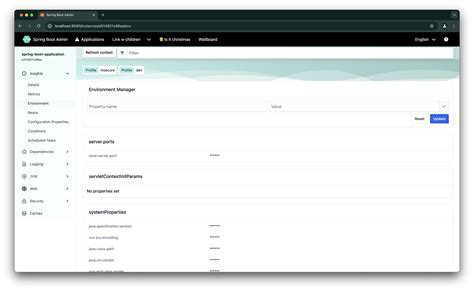 Overview Spring Boot Admin