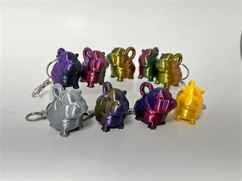 Moo Deng Keychain By Louis Download Free Stl Model