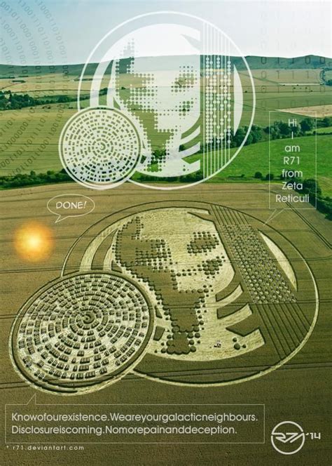 Et Message Crop Circle Translation By R71 On Deviantart Crop Circles Crop Circles Sacred