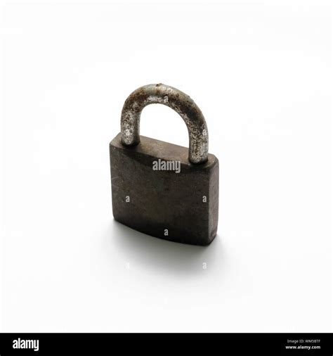 Old Padlock With Rust Stock Photo Alamy
