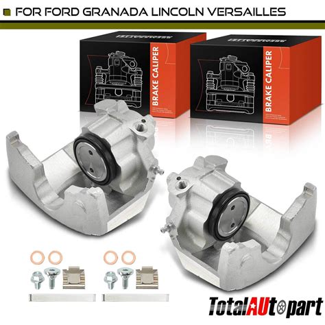 2x Brake Caliper For Ford Granada 1975 1980 Lincoln Versailles 1977