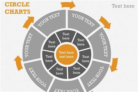 Circle Chart 1 PowerPoint Template Affiliate Total Slide Slides Unique Affiliate