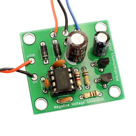 Mitchelectronics Negative Voltage Generator Kit Rapid Electronics