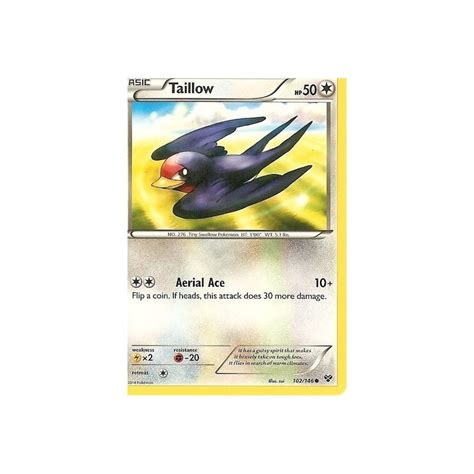 Pokemon Taillow Card