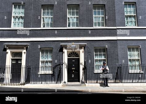 10 Downing Street In London The Official Residence Of The Prime