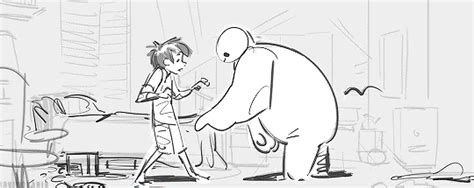 Big Hero Storyboard To Final Result Big Hero Photo Fanpop