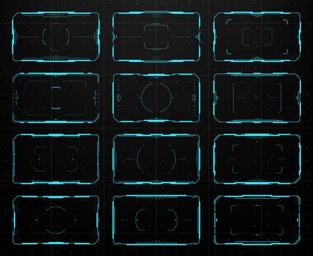 Vector Of Hud Aim Control Target Frames ID 193529537 Royalty Free Image Stocklib