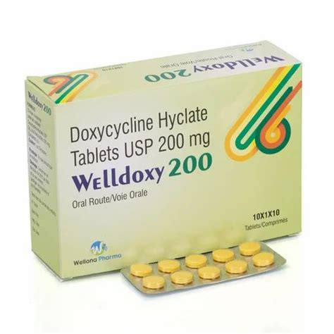 Doxycycline 200mg Tablets At ₹ 40 Stripe Doxy Tablets In Surat Id
